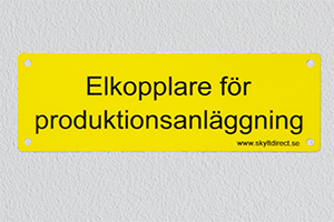 Skyltar till solcellsanläggningar inom 24 timmar från SkyltDirect!
